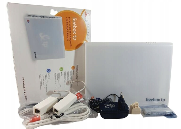 ROUTER SAGEM LIVEBOX FAST 3202 TP KOMPLET - 11929995736 - oficjalne ...