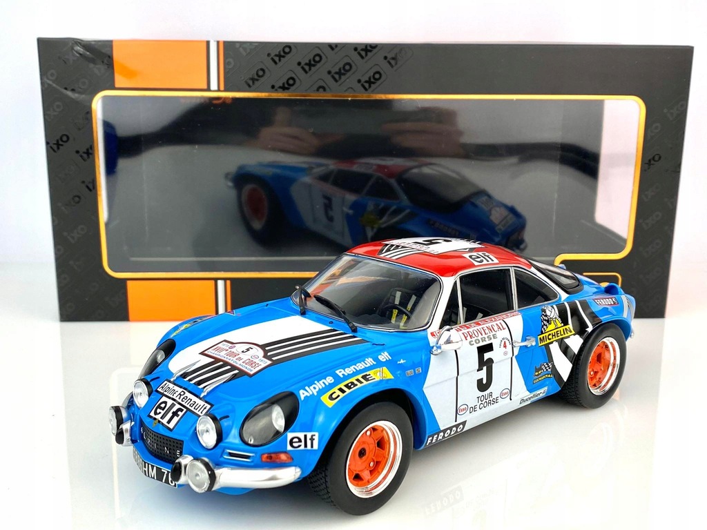 Alpine Renault A110 #5 2nd 1973 IXO 1:18 - 12805089963 - oficjalne ...
