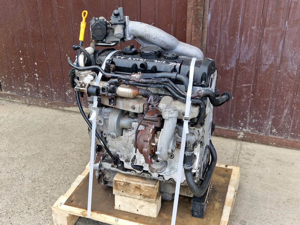 VW T5 2.5TDI BNZ 130KM SILNIK + WTRYSKI + TURBINA KOMPLETNY - 15422747602 - oficjalne archiwum ...