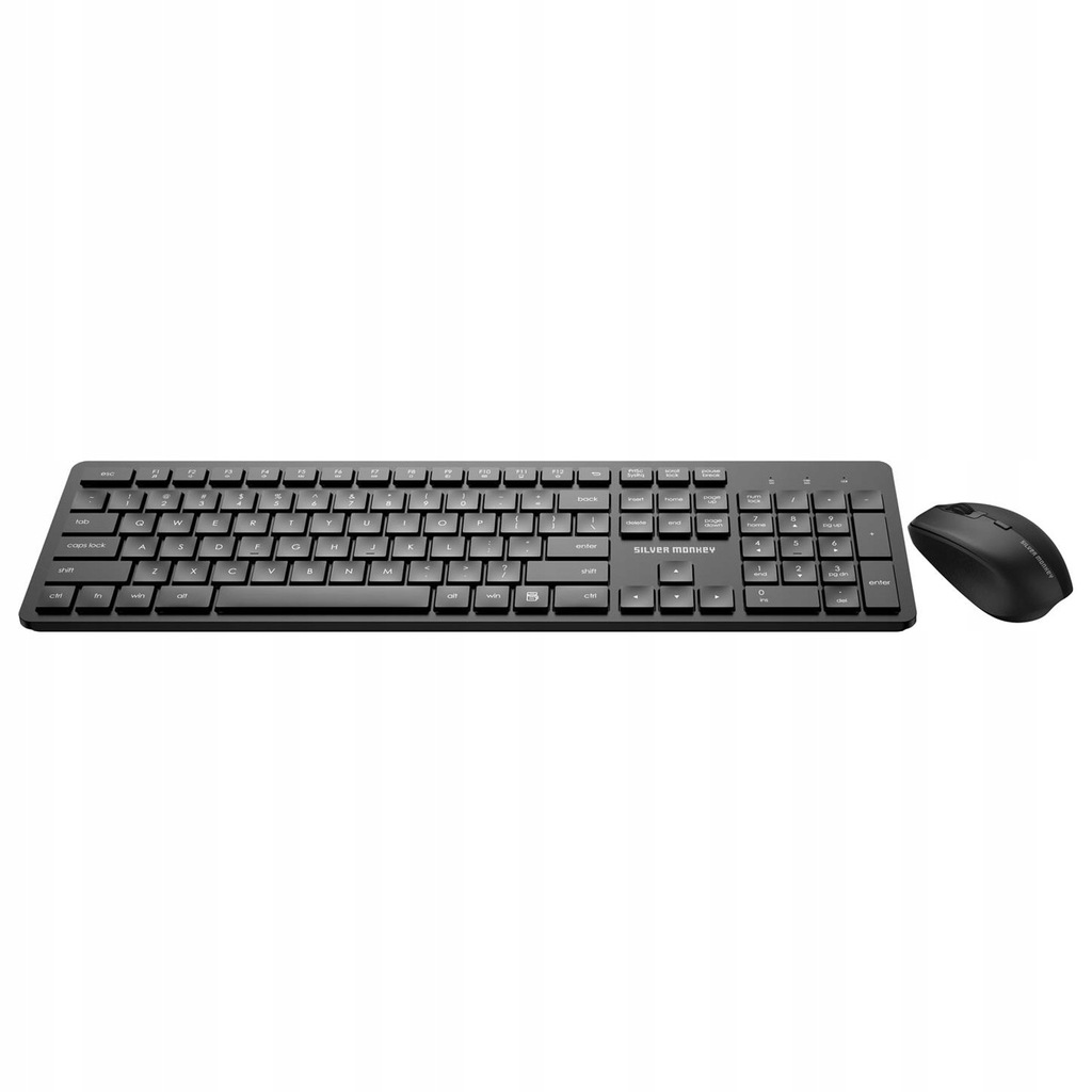 Zestaw Silver Monkey S41 Wireless keyboard, mouse - 12653536177 ...