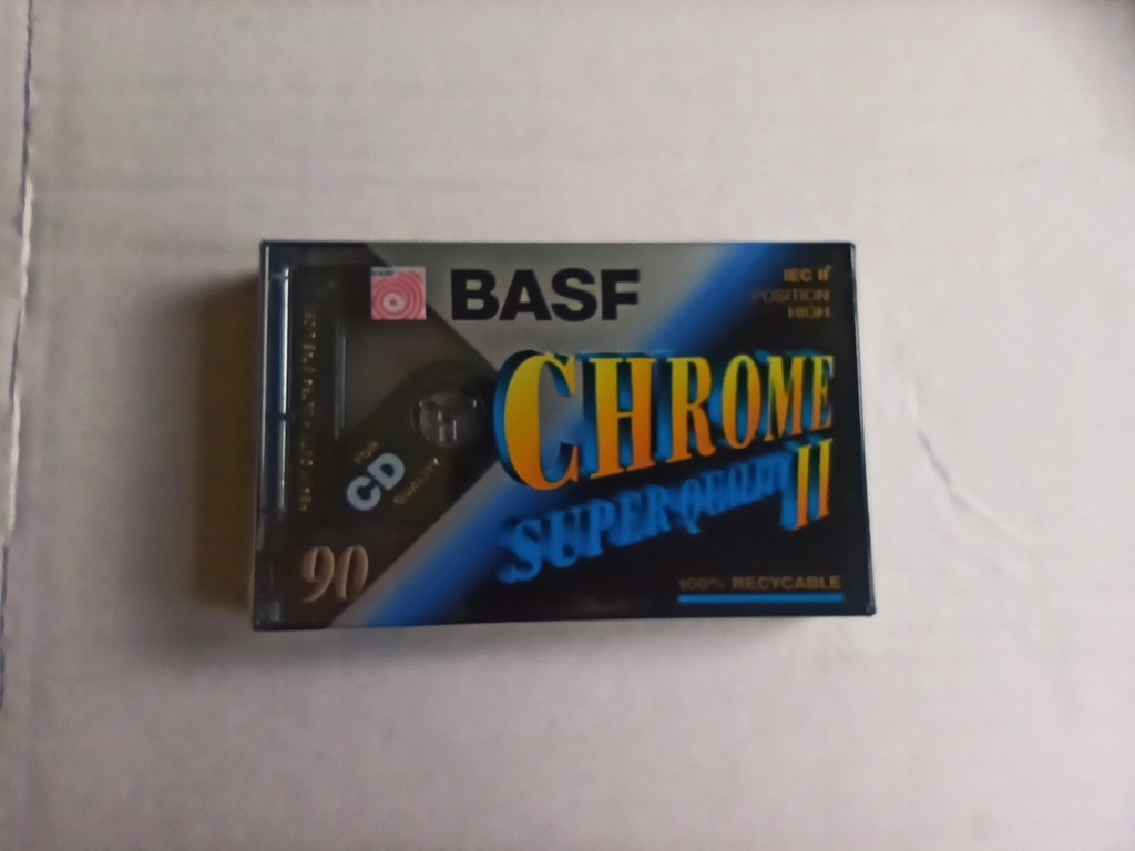 BASF Chrome Super II 90 1997 1szt Nowa - 13045462848 - oficjalne archiwum Allegro