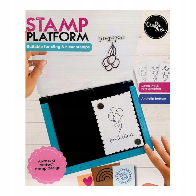 PLATFORMA DO STEMPLOWANIA STAMP PLATFORM ZESTAW - 10436578368 ...