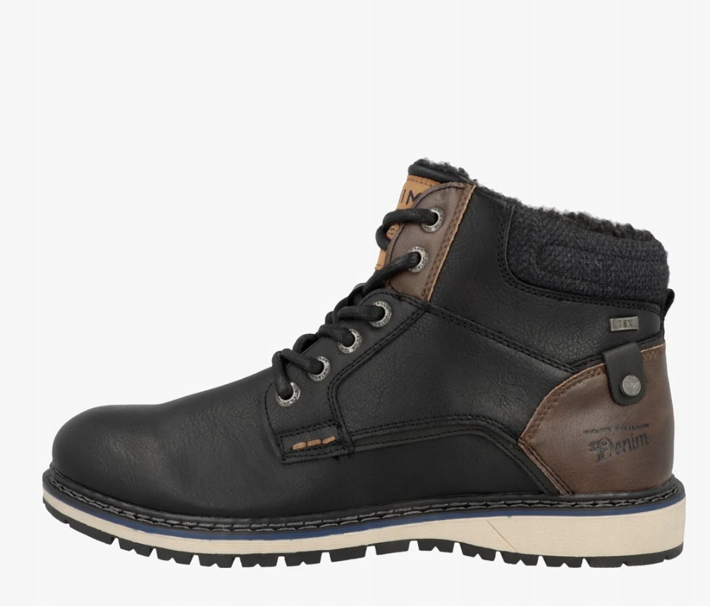 TOM TAILOR DENIM TRZEWIKI MĘSKIE OCIEPLANE 44 1SVB - 13978838139 - oficjalne archiwum Allegro