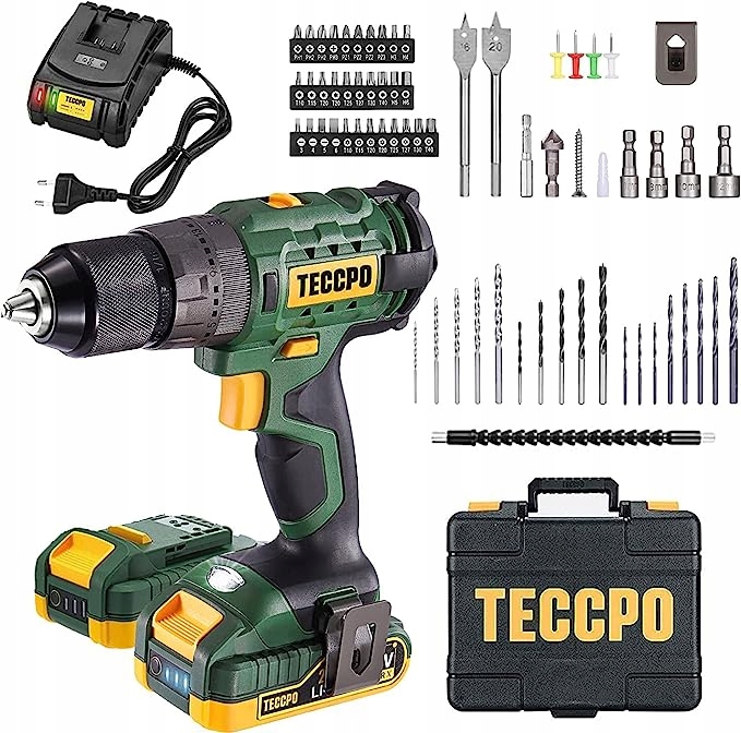 TECCPO BHD700B wkrętarka akumulatorowa - zestaw - 14027648450 ...