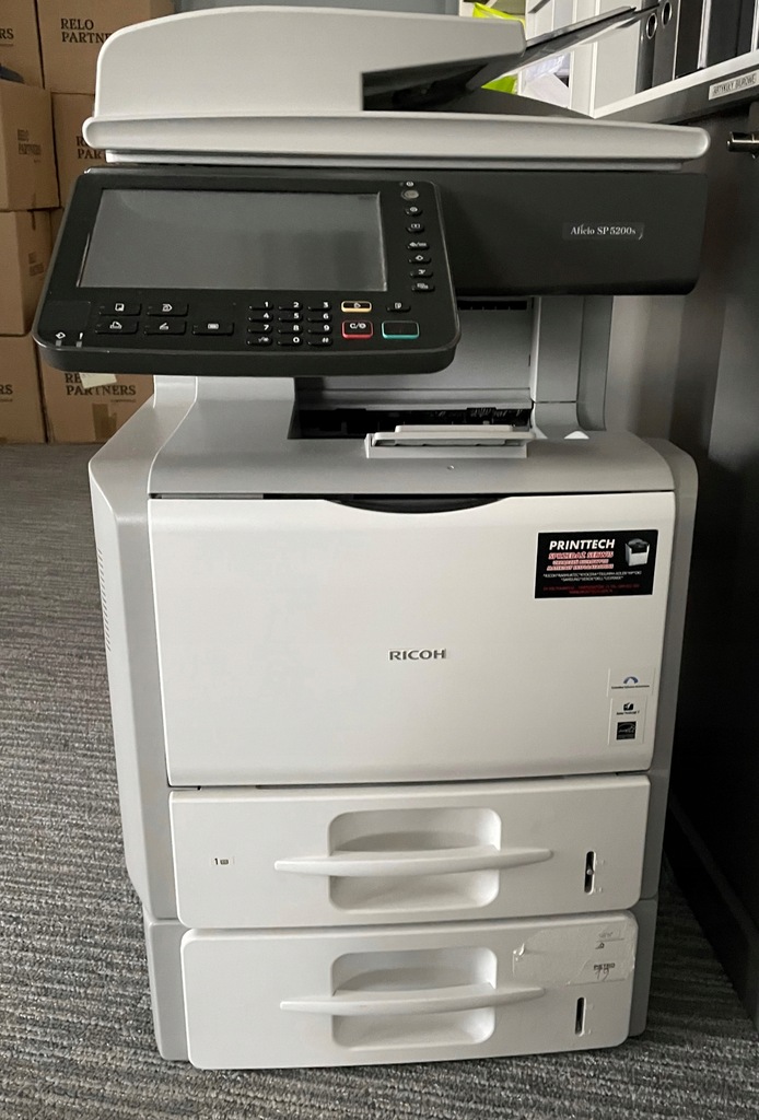 Ricoh Aficio SP 5200S - 12676717075 - oficjalne archiwum Allegro
