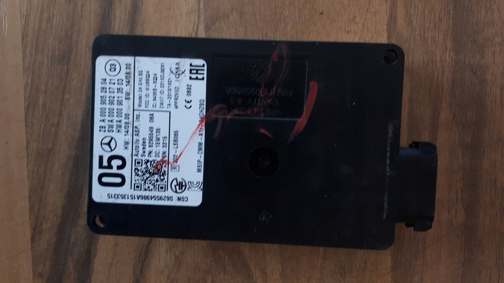 Moduł radar sensor Mercedes W205 W207 A0009052804 - 8336741995 ...