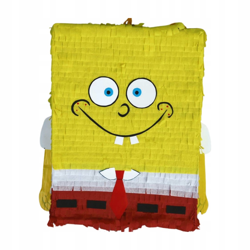 Piniata, BOX SpongeBob XL 40x30x10 + Gratisy !!! - 15049028140 ...