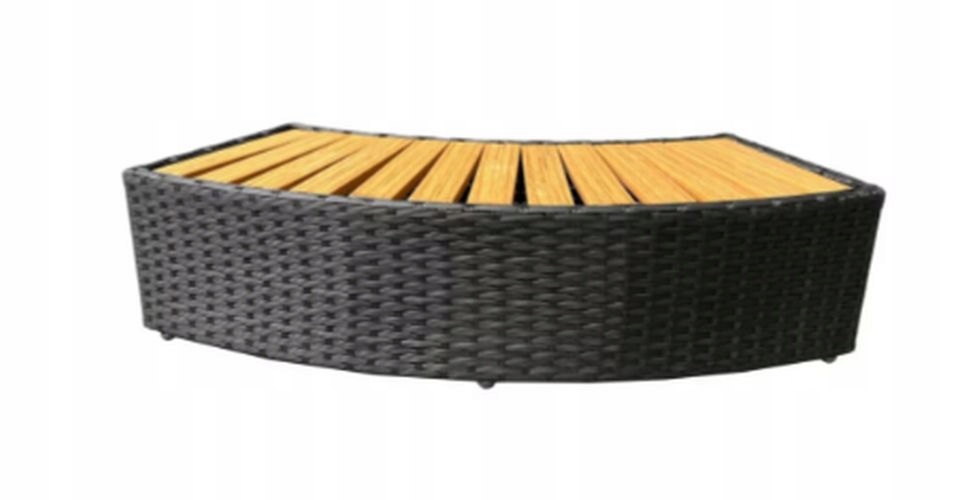 STOPIEŃ PODEST do SPA JACUZZI 92x22x30cm RATTAN - 13841421688 ...
