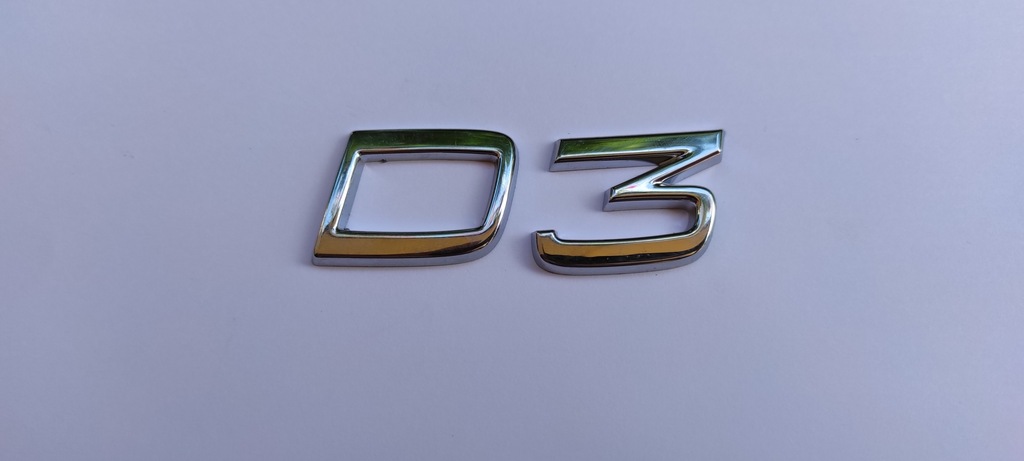 EMBLEMAT ZNACZEK NAPIS VOLVO D3 XC60 V60 ORYGINAŁ - 9283176577 ...