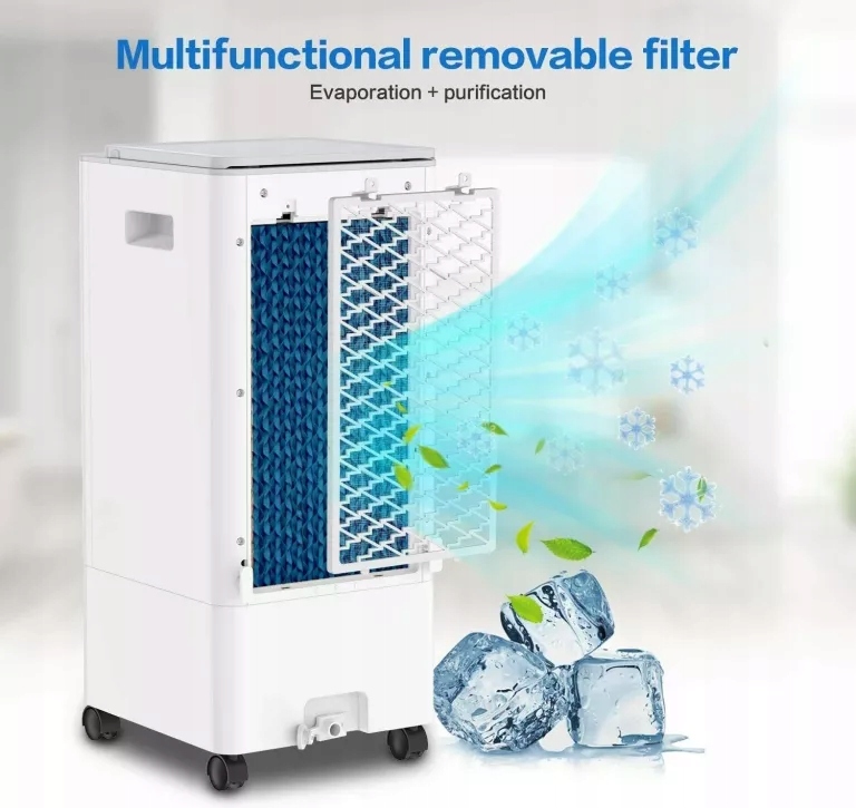 PRZENOŚNY KLIMATYZATOR AIR COOLER 4W1 5L RFS-18R - 12251834871 ...