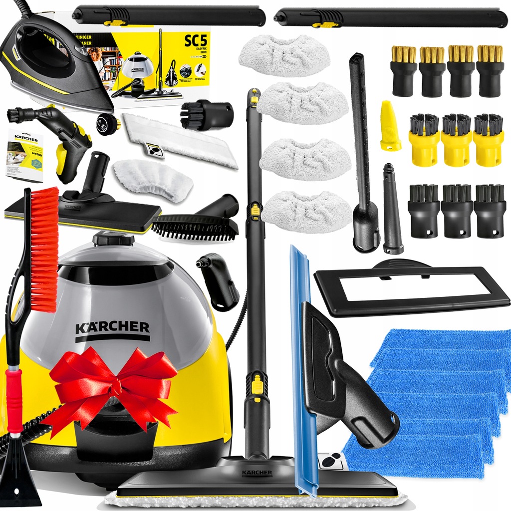 KARCHER SC5 IRON PAROWNICA ŻELAZKO PRO TURBO XXXXL - 12992525855 ...