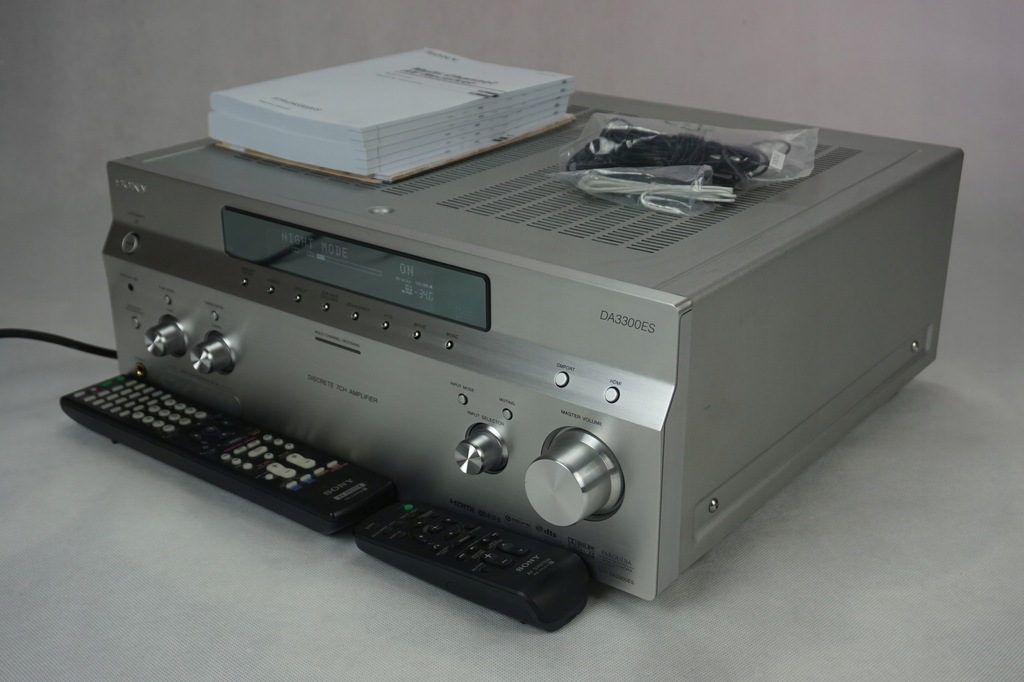 Amplituner Sony STR-DA3300ES pilot instrukcja HDMI - 12206243519 ...