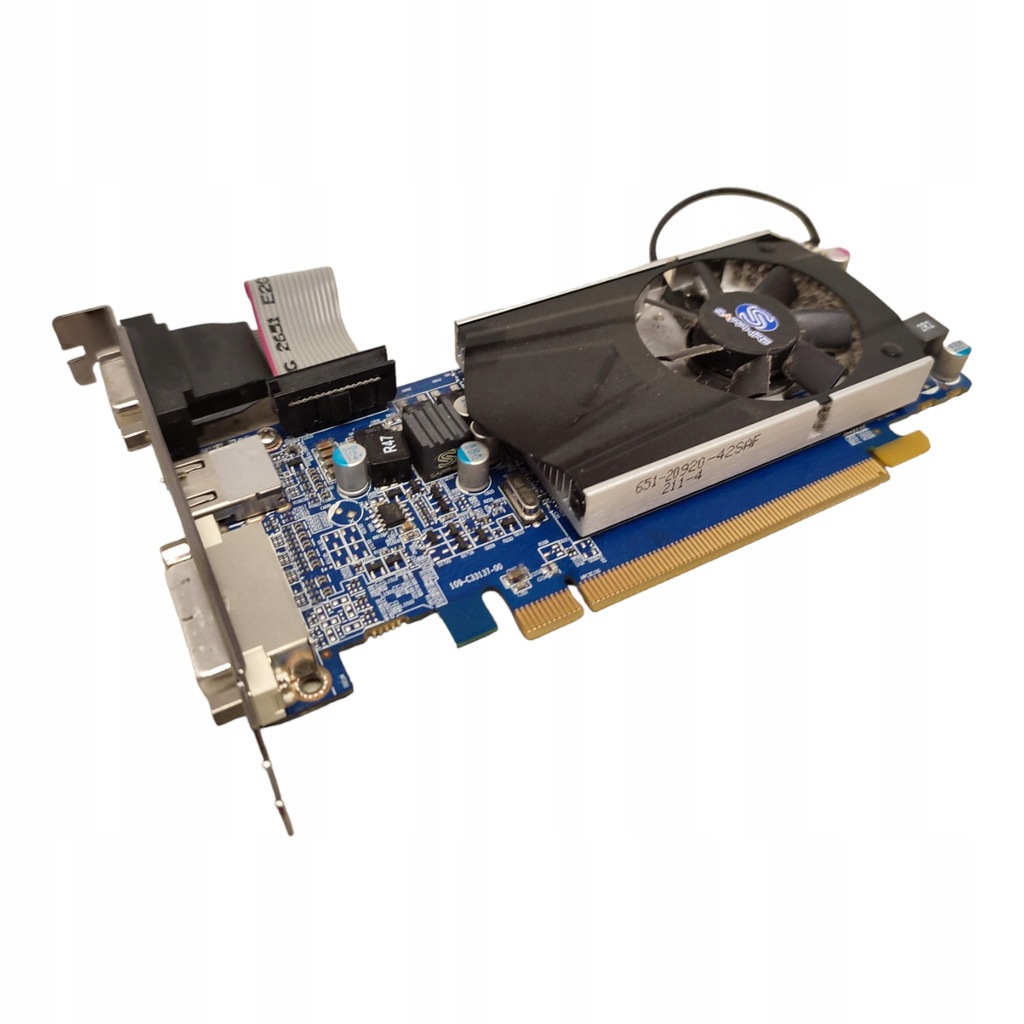 Karta graficzna Sapphire. Aukcja BCM - 13956488960 - oficjalne archiwum Allegro