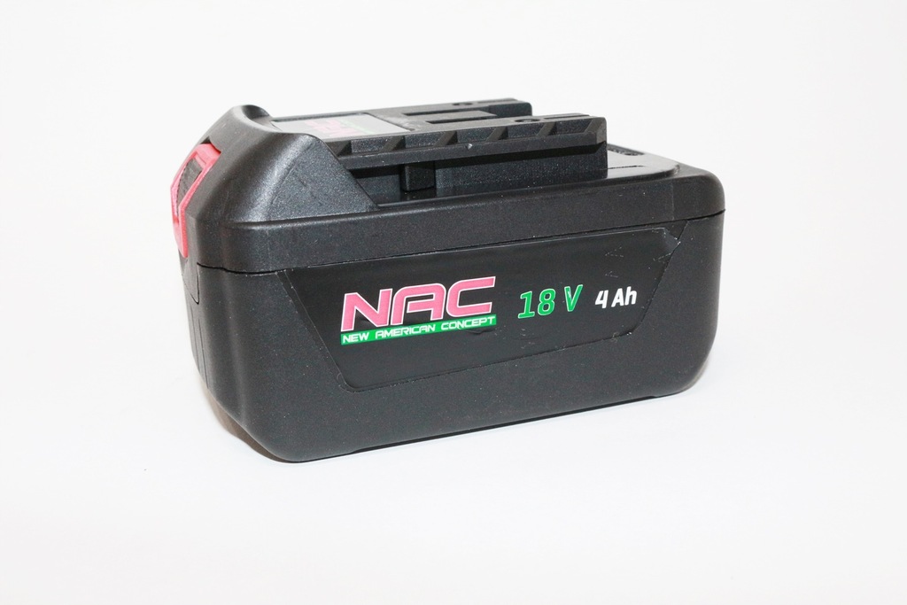 AKUMULATOR NAC B18-40-S 18V 4AH - 9169539851 - oficjalne archiwum Allegro