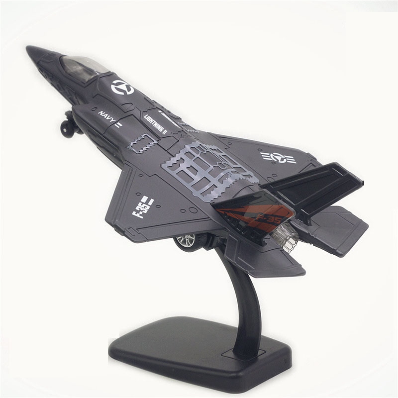 ZABAWKA Samolot Wojskowy dla DZIECI Odrzutowiec F-35 - 14771586466 ...