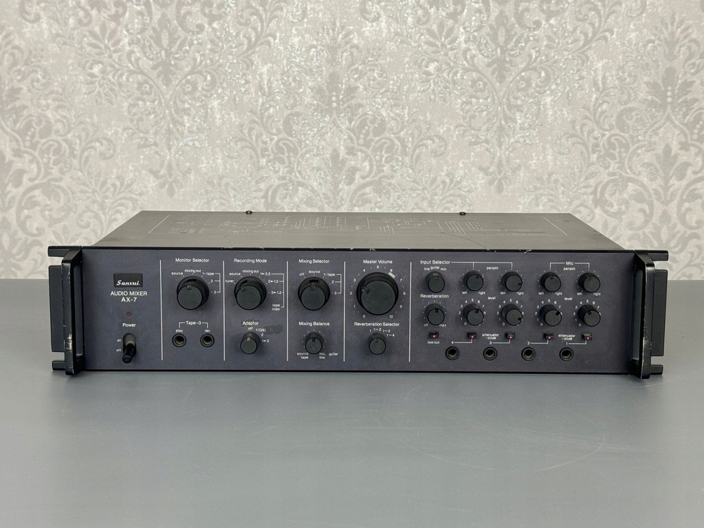 Audio Mixer Sansui AX-7 Przedwzmacniacz Vintage Mega Unikat - 17523697698 - oficjalne archiwum ...