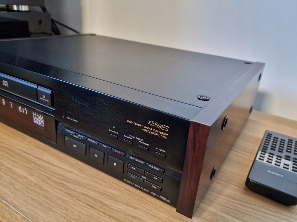 SONY CDP-X559ES TOPOWY ODTWARZACZ CD JAK NOWY IGŁA - 13816277037 - oficjalne archiwum Allegro