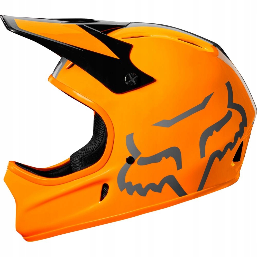 FULL FACE Kask FOX RAMPAGE Orange M 57-58 cm DH FR - 7869023948 ...