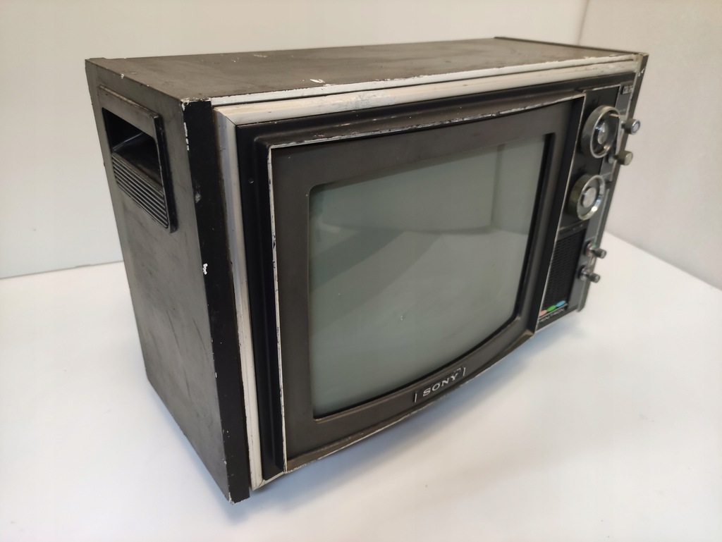 Retro Telewizor Sony Trinitron Color KV-1300E (A) - 14219960786 ...