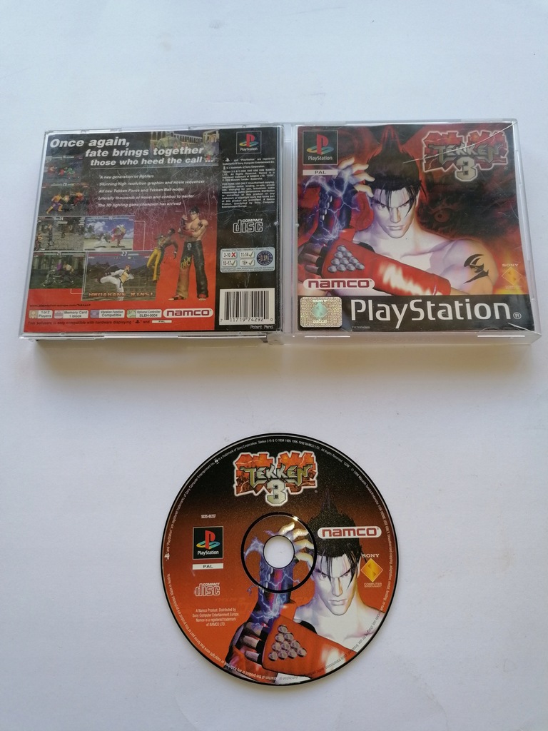 TEKKEN 3 PSX PS1 - 13504999172 - oficjalne archiwum Allegro TEKKEN 3 PSX PS1 - 13504999172 - oficjalne archiwum Allegro