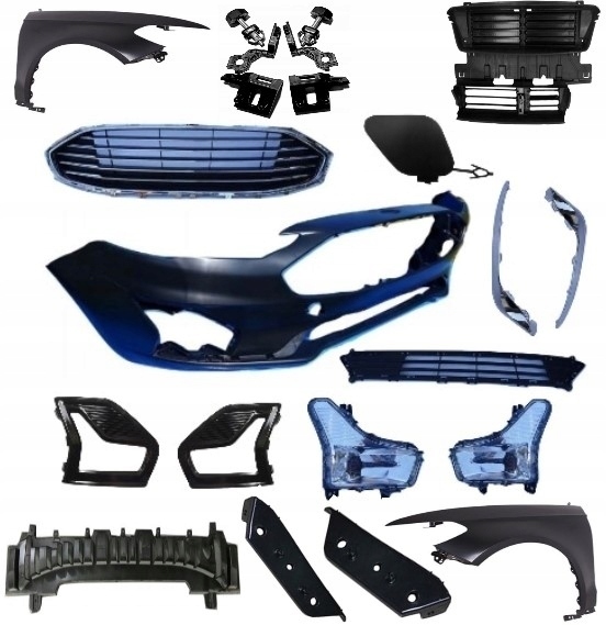 FORD FUSION LIFT 2019 - KOMPLET PRZÓD ZDERZAK GRIL - 8555415665 ...