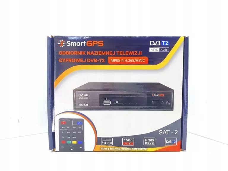 DEKODER SMART GPS SAT-2 DVBT-2 GWARANCJA - 12347995676 - oficjalne archiwum Allegro