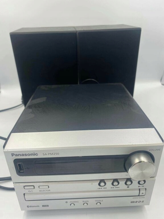 MINI WIEŻA PANASONIC SA-PM 250 - 9996727644 - oficjalne archiwum Allegro