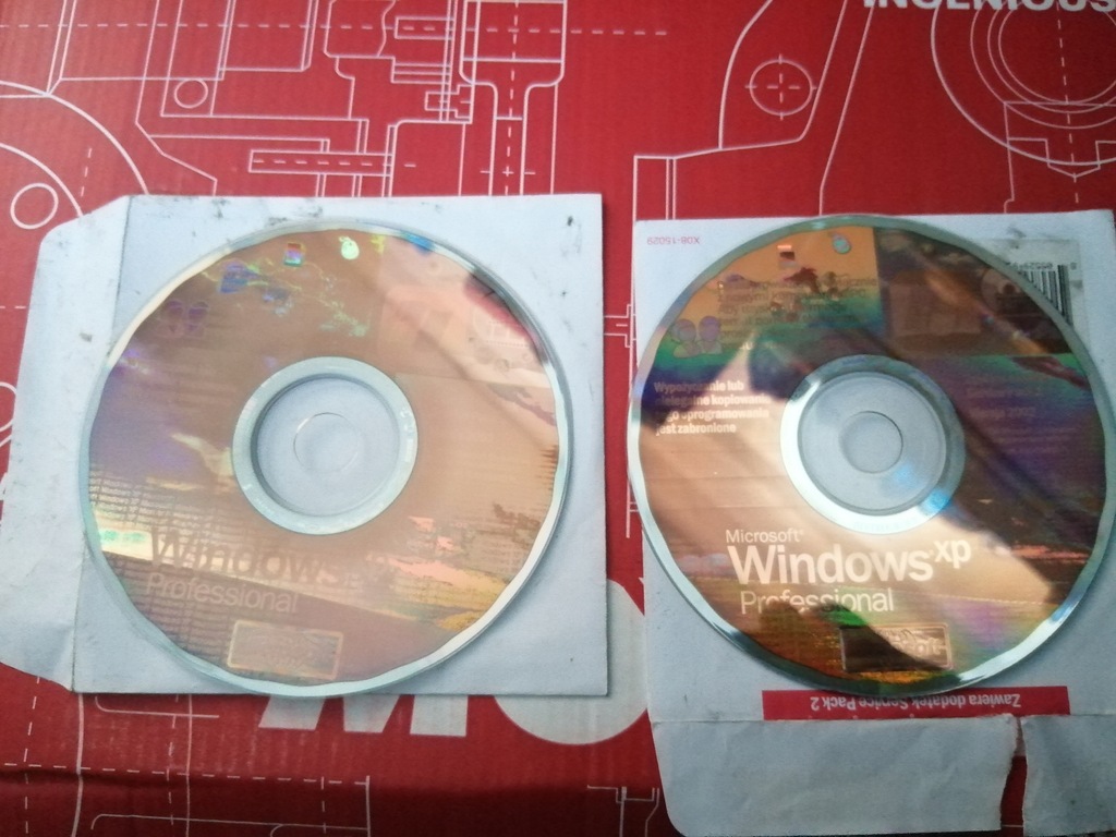 Płyta windows XP Professional SP2 service pack2 - 12889261401 ...