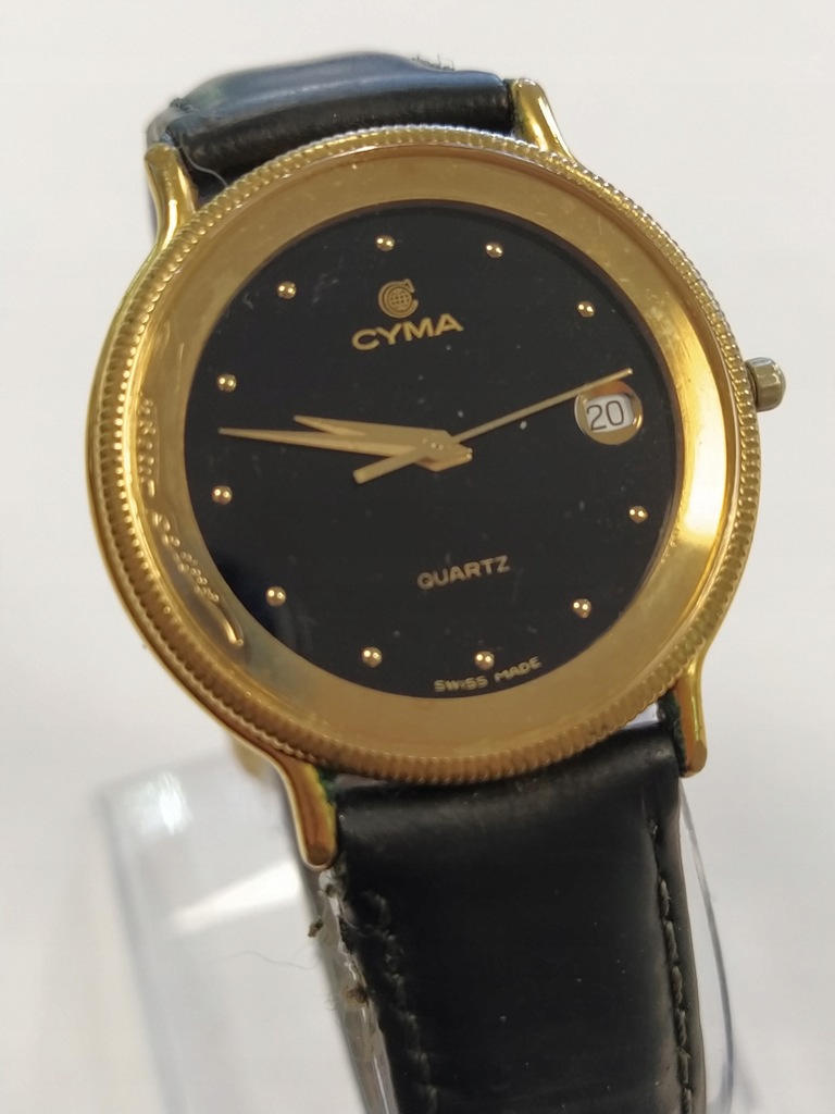 Zegarek Cyma Watch Ltd Swiss Made kolor złoty - 12796168872 - oficjalne ...