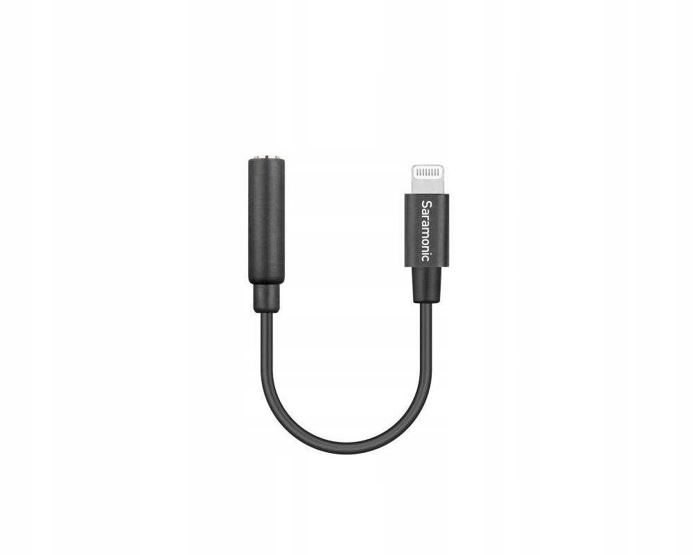 Adapter mikrofonowy Saramonic Lightning/mini Jack - 10096761336 ...