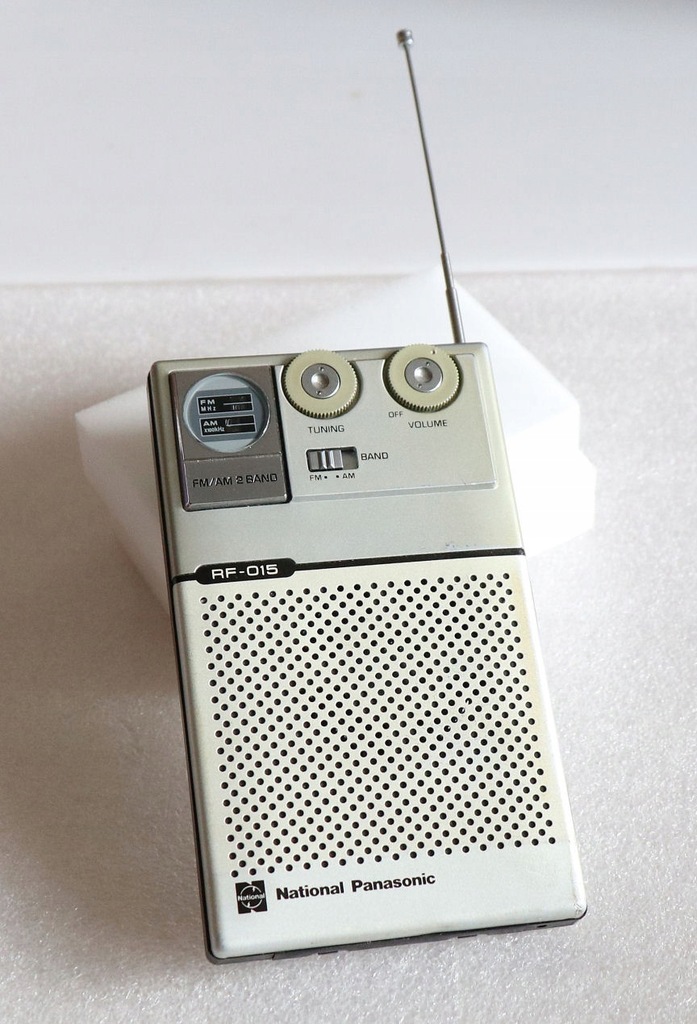 Radio kieszonkowe National Panasonic RF-015 mini-radio AM/FM vintage - 15378382819 - oficjalne ...