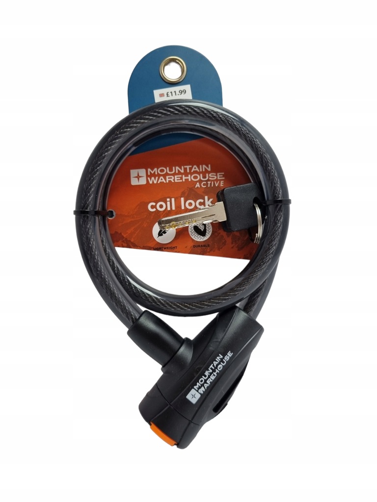 Mountain Warehouse BLOKADA NA ROWER coil lock - 13057813896 - oficjalne ...