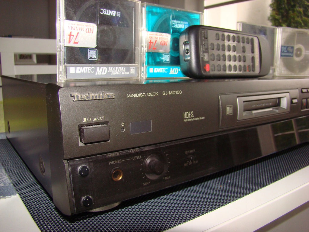 TECHNICS minidisc SJ-MD150 MEGA IGŁA +gratis - 7910770606 - oficjalne ...