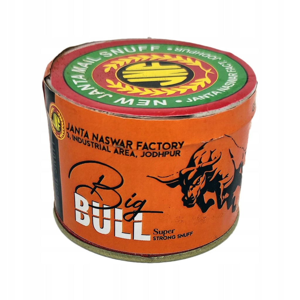 TABAKA INDYJSKA BIG BULL 35g - TYLKO DLA FIRM - 10777438048 - oficjalne ...