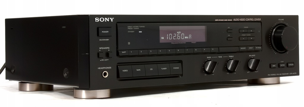 SONY STR-AV370 NIEZAWODNY AMPLITUNER STEREO - 14267854940 - oficjalne ...