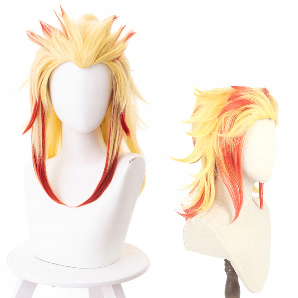 Купить Rengoku Kyoujurou Wig Аниме Косплей Манга: отзывы, фото и ...