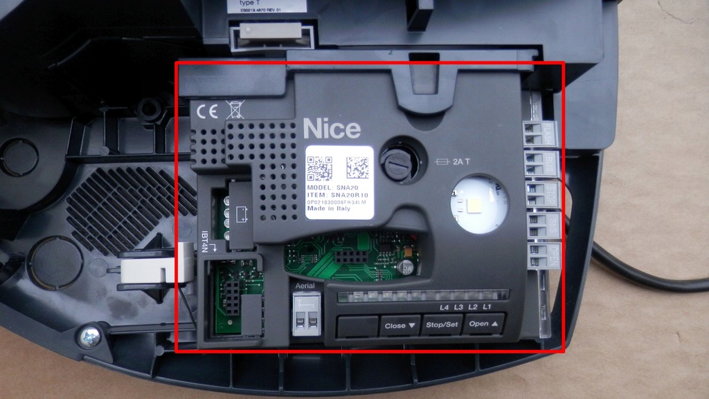 Centrala SNA20 R10 do NICE Spin 21 22 23 napęd - 11907019970 - oficjalne archiwum Allegro