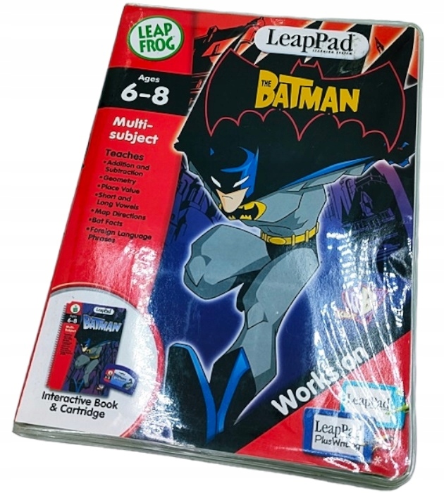 4279-7 LEAPFROG BATMAN k#o KSIAZECZKA INTERAKTYWNA - 12959164544 ...