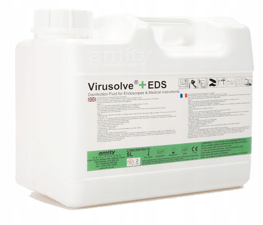 VIRUSOLVE+EDS Koncentrat do dezynfekcji narzędzi i - 7777343694 ...