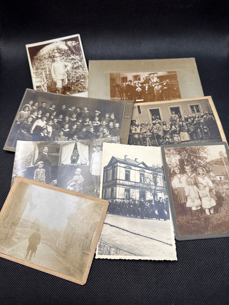 Stare zdjęcia rodzinne i wojskowe, paszport. PRL - 16964572713 - oficjalne archiwum Allegro