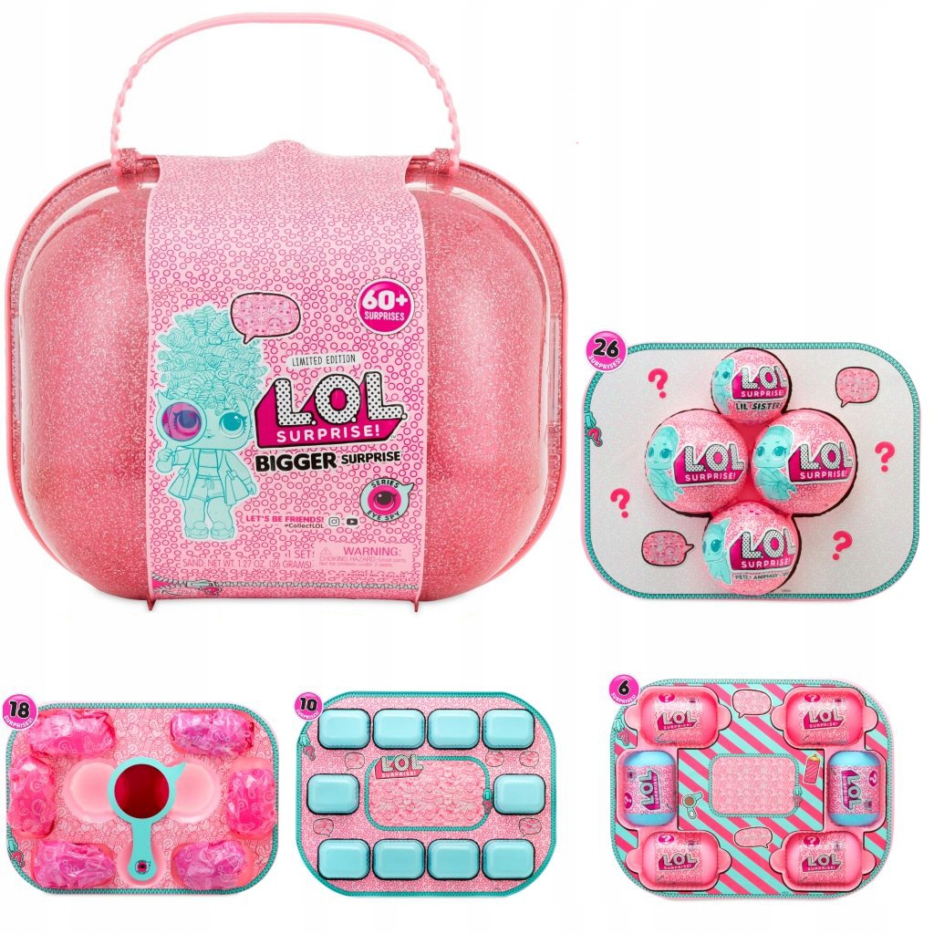 L.O.L Surprise BIGGER duża walizka LOL 553007 - 8027691734 - oficjalne ... L.O.L Surprise BIGGER duża walizka LOL 553007 - 8027691734 - oficjalne ...