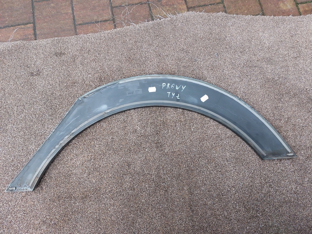 LISTWA BŁOTNIKA PRAWA TYŁ AUDI A6 C6 ALLROAD LY7E - 11909830881 ...