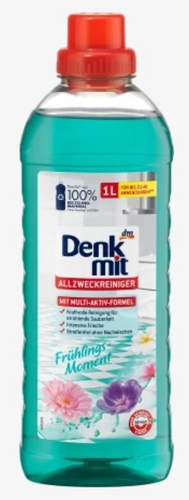 DENKMIT Uniwersalny płyn do mycia podłóg kafli 1L - 11997707605 ...