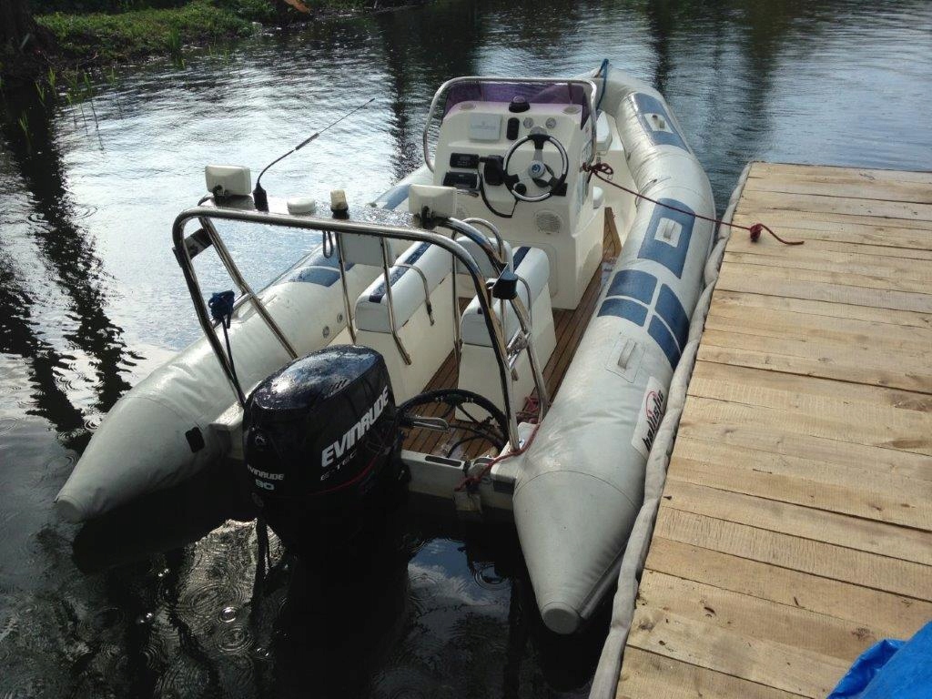 Łódź motorowa RIB Ballistic 550 - 9258367944 - oficjalne archiwum Allegro