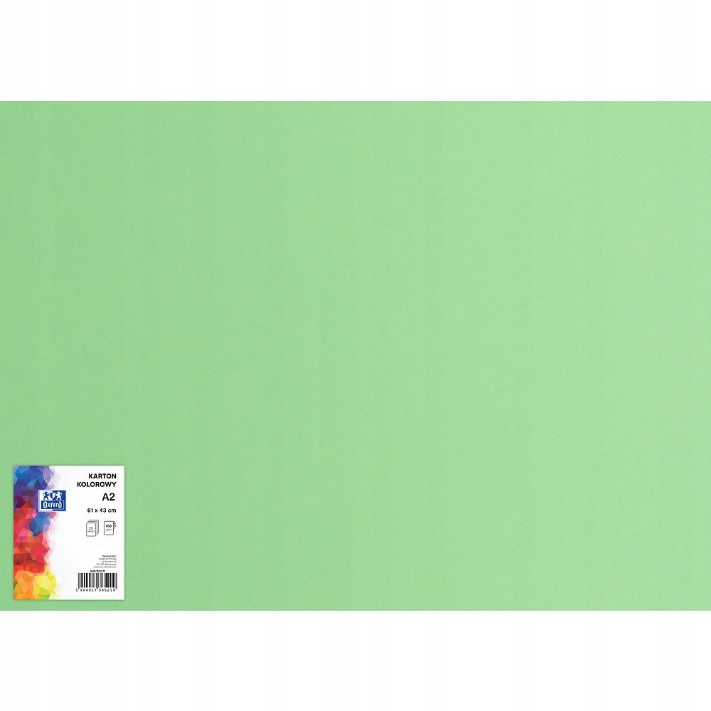 Karton kolorowy CREATINIO A2 160G (25 ark.) 69 gro - 13915594775 - oficjalne archiwum Allegro