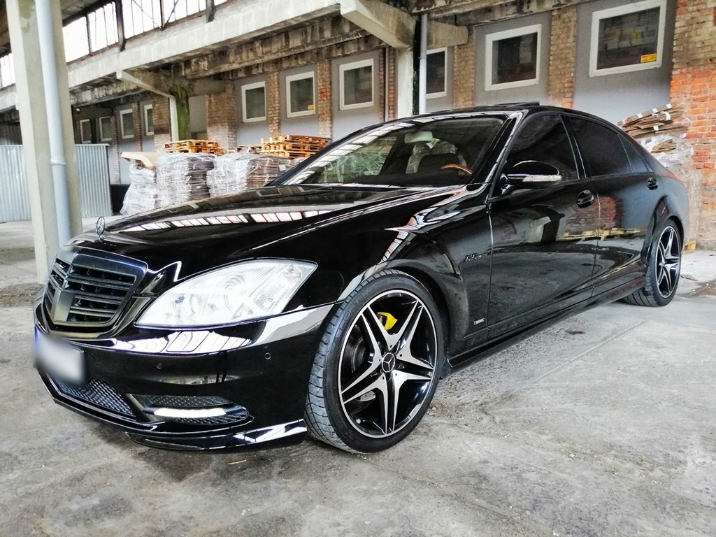 MERCEDES W221 S550 V8 LONG AMG LIFT BLACK SERIES - 9061874066 ...