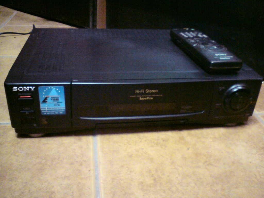 SONY SLV-E800VC video VHS magnetowid STEREO HI-FI + pilot JOG z lcd - 15160050754 - oficjalne ...