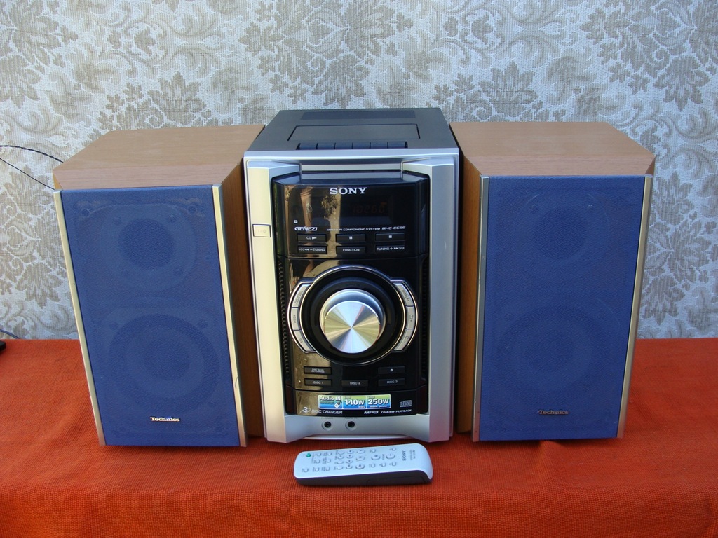 WIEŻA SONY MODEL. HCD-EC68 - 8616293928 - oficjalne archiwum Allegro