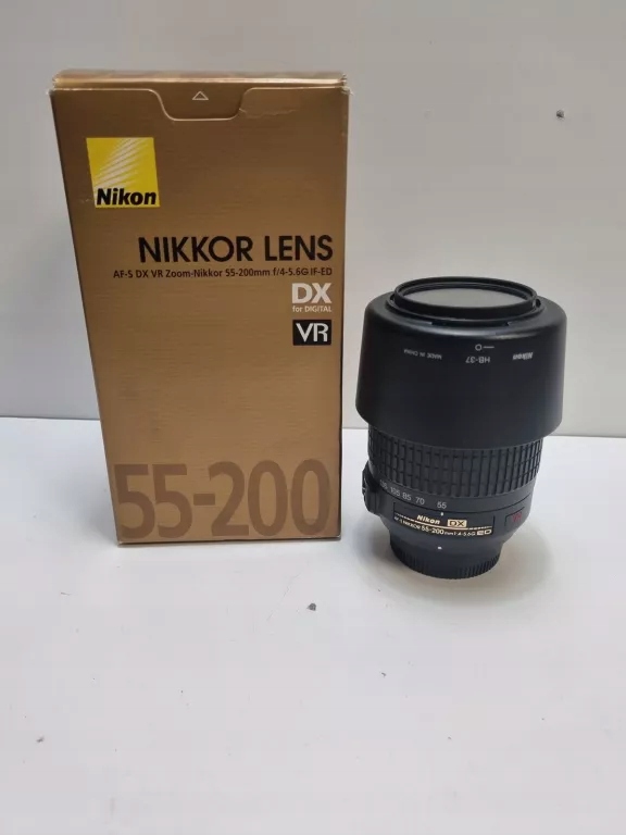 OBIEKTYW NIKON NIKKOR 55-200MM VR AF-S DX OKAZJA! - 13068952204 ...