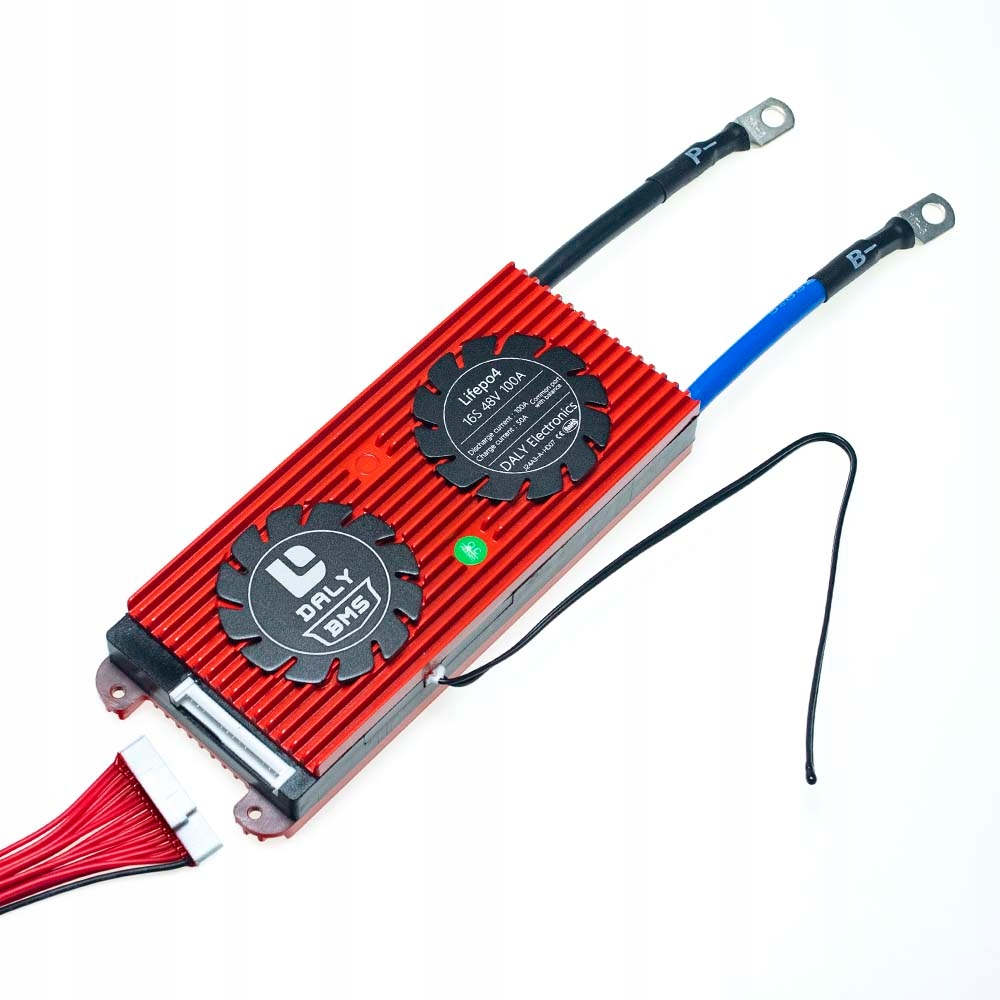 Moduł BMS 16S 100A LiFePO4, Balanser,PCM,PCB Term. - 12154605643 ...